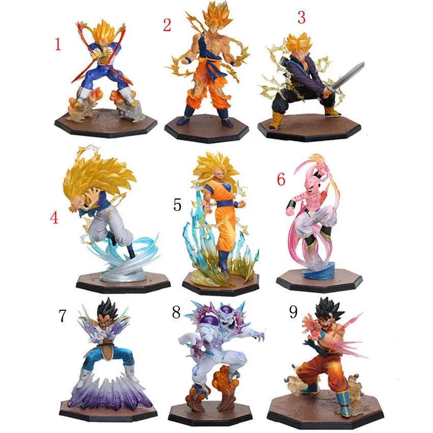 Dragon Ball Z Action Figure Figuarts Zero Vegeta Son Gokou Triple
