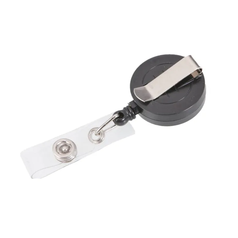 Telescopic Round Photo Identity Card Buckle For Easy And Secure Pulling ...