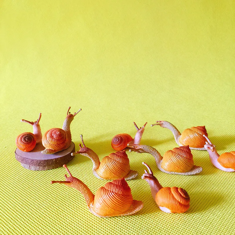 DHgate.com:10Pcs Miniature Snail Doll House Miniatures, Lovely Cute ...