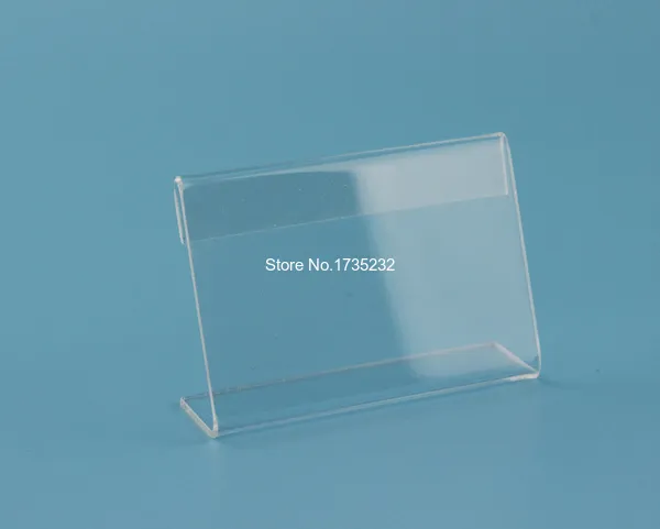 Wholesale Clear Acrylic Price Tag Frame & Name Card Stand 9x6cm T.2MM ...