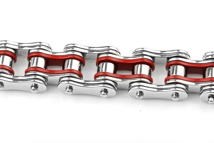 Punk Rock Jewelry Stainless Steel Bicycle Chain Bracelet Biker ...