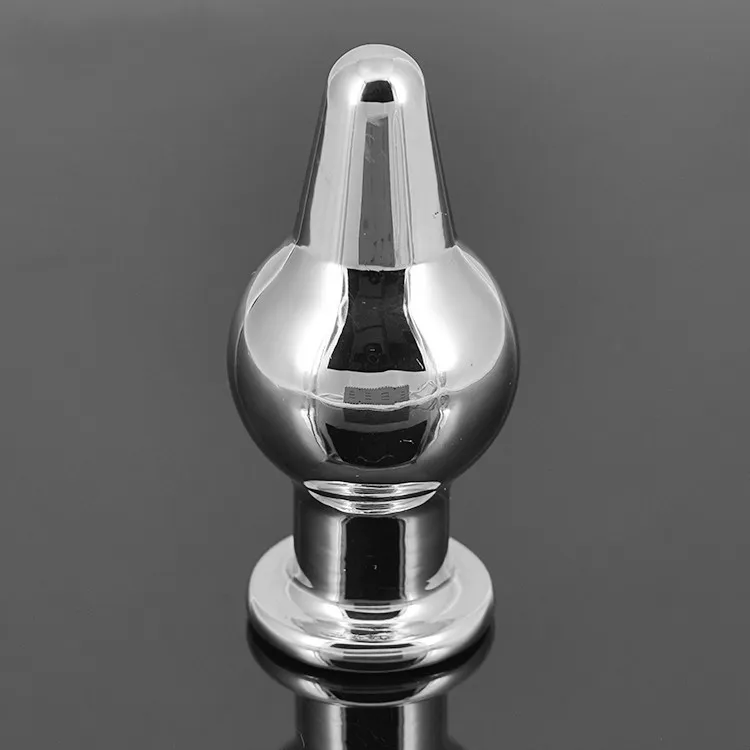 Sex Toys A533s Male Stainless Steel Solid Anal Plug Back Court G Point Anus Ball Plugsex