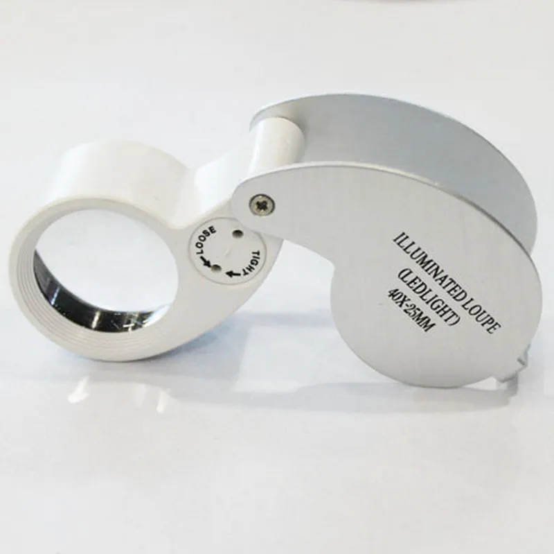 DHgate.com:Glass Magnifiers Jewelers Eye Loupe Loop with Light for ...