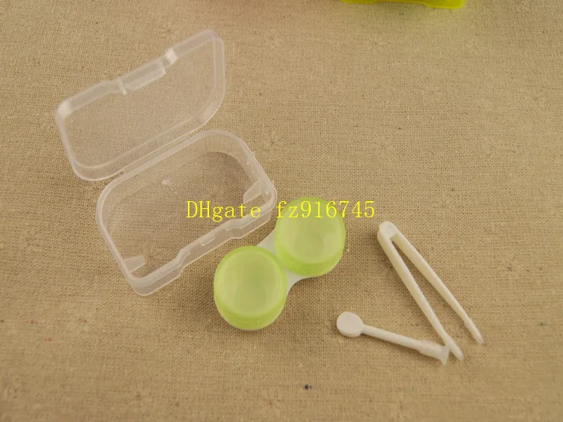 4 In 1 Kit Companion Box Contact Lens Box Eyeglasses Case With Tweezers ...
