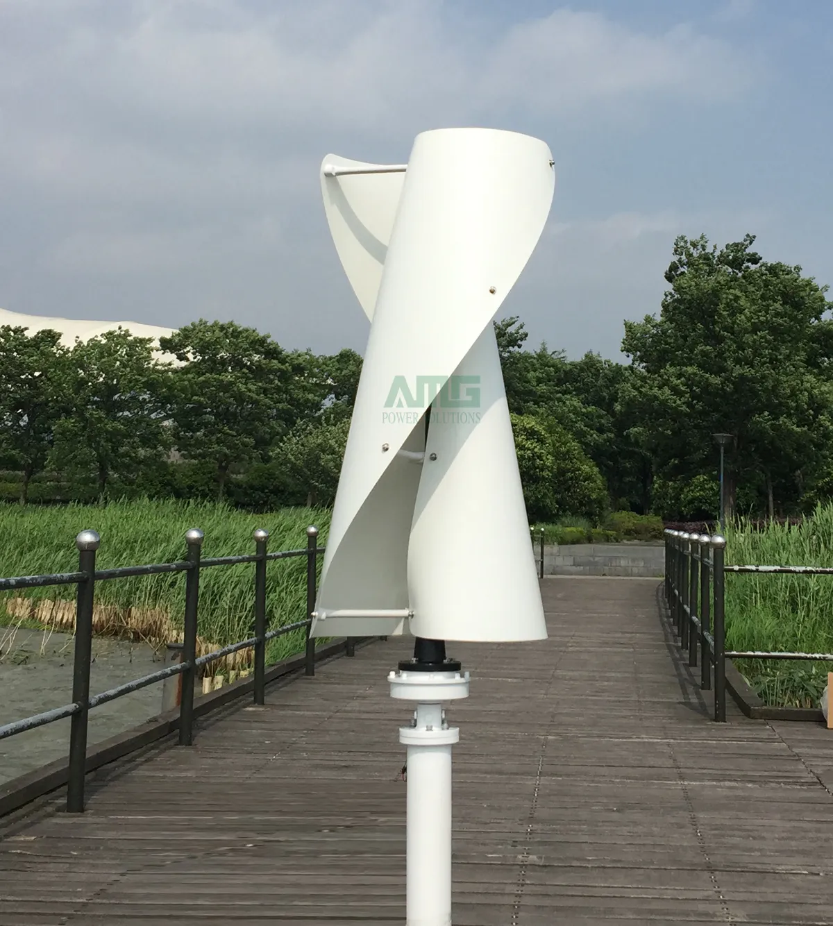 Vertical Axis Wind Turbines For Homes 600W 12V/24V Helix Wind Turbine ...