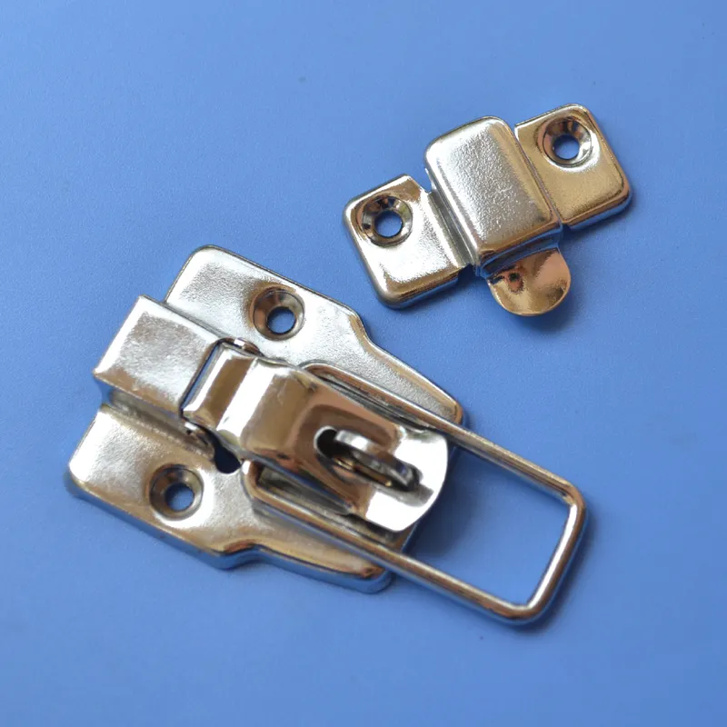 Wood Box With Lock Metal Hasp Clasp Secure Toolbox Latch, Decorative ...