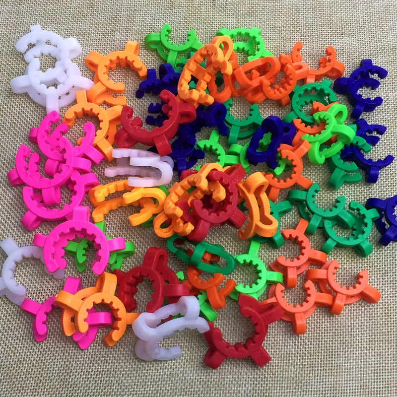 Wholesale 14mm 19mm Plastic Keck Clip K Clips Laboratory Lab Office ...