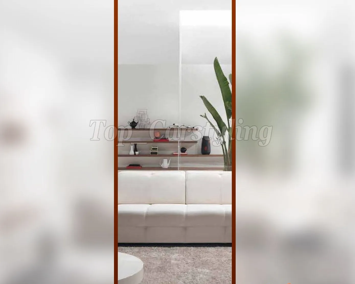 Frosted Privacy Window Film 60cm X 10m Matte White Opal Etch Glass ...