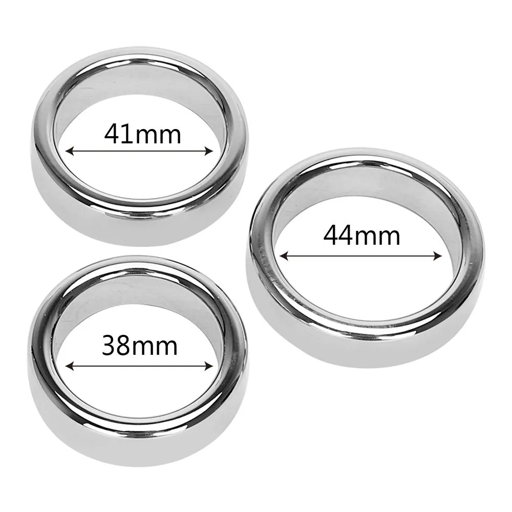 Weighted Glans Ring Stainless Steel Magnetic For Men - Penis Erection ...