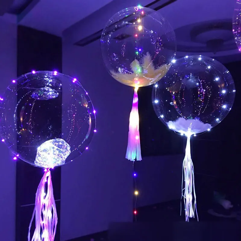 Clear PVC Latex Party Balloons 18 Inch For Wedding, Dinner, Christmas ...