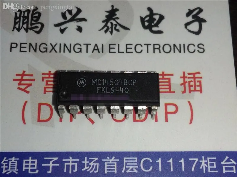 Wholesale MC14504BCP Dual In Line 16 Pin DIP Package Integrated Operational Amplifier For ...