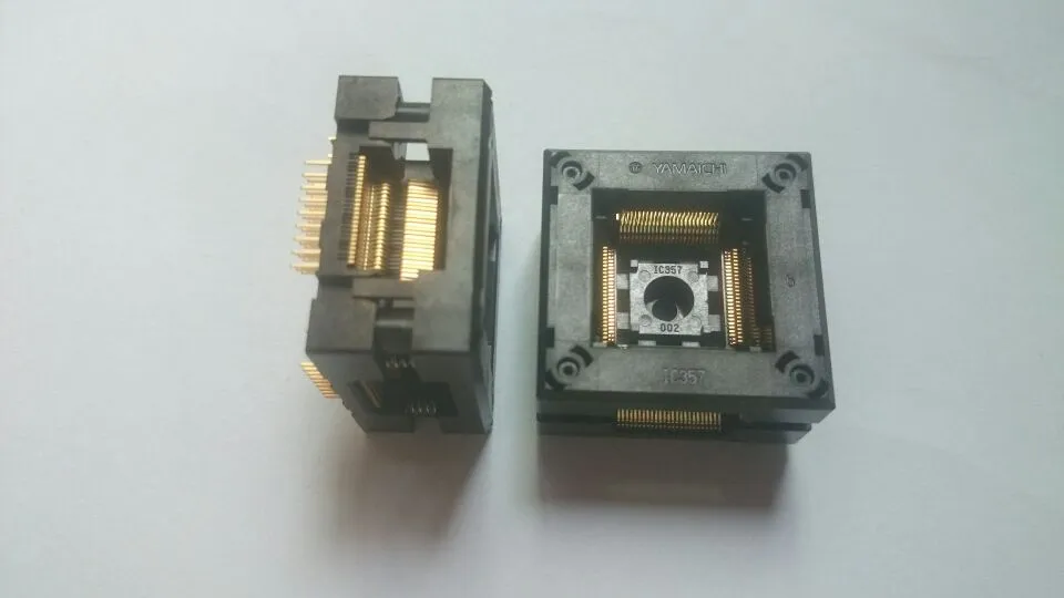 Electric Socket Tester IC Test Socket: 100 Pin QFP, 0.5mm Pitch, Dual ...