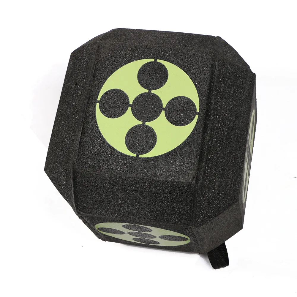 Archery 6 Sided 3D Foam Cube Target, Self Healing, Rapid Arrow Practice ...