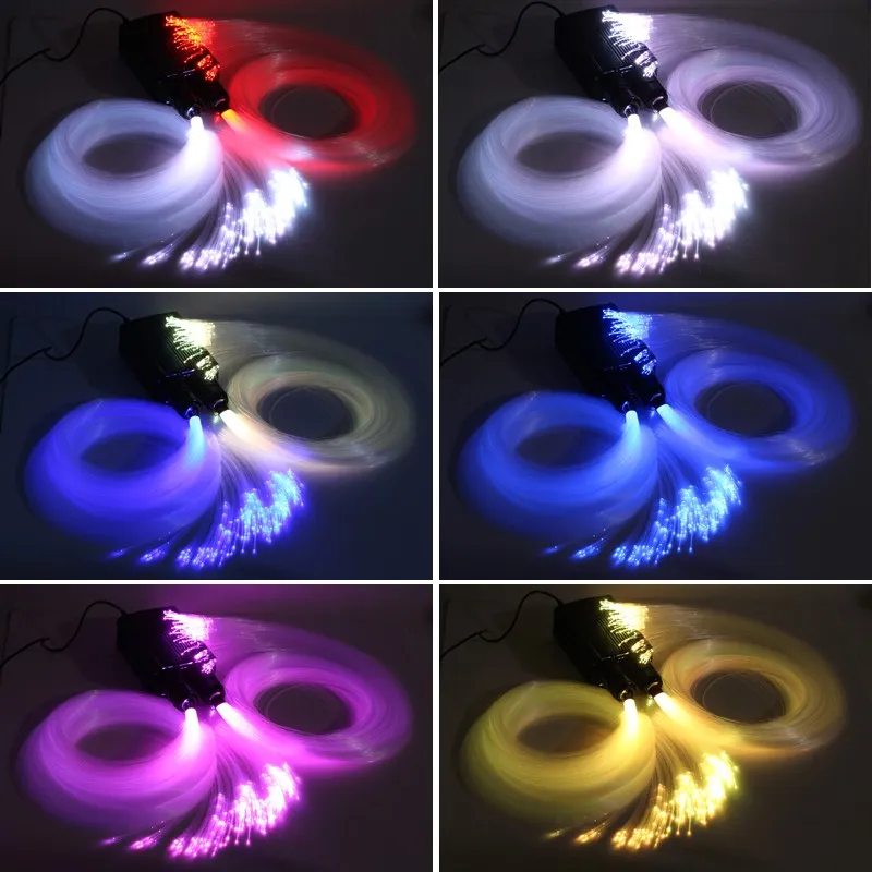 Fiber Optic String Lights, End Glow Plastic Optical Fiber Line 0.75mm X ...