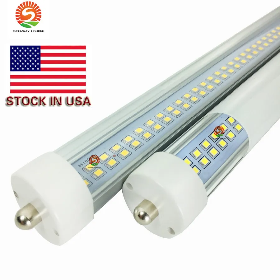 Wholesale! New SMD Double Rows 72w LED Tube Light FA8 8FT 72W ...