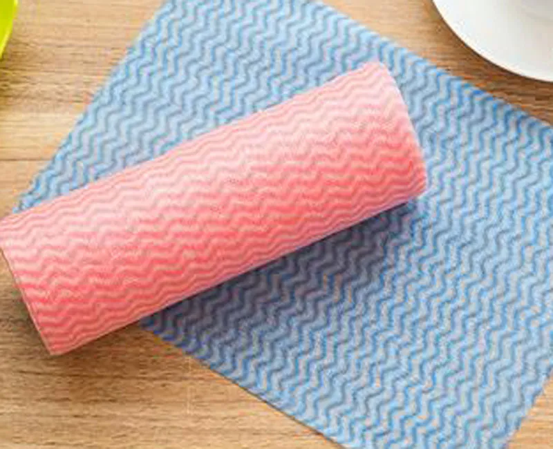 Eco Friendly Reusable Kitchen Wipes Non Woven, Cuttable, Oil Resistant ...