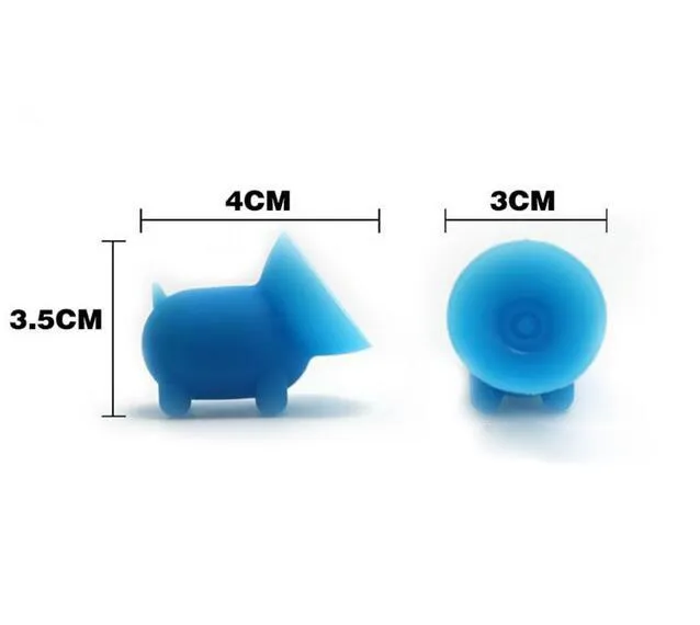 2024 Ultra Cute Pig Phone Holder: Silicone Suction Cup Universal Mount ...