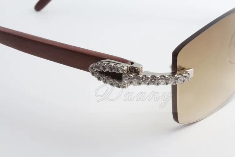 Neue Direkt S Limited Edition Großer Diamant Hochwertiger Sonnenbrille