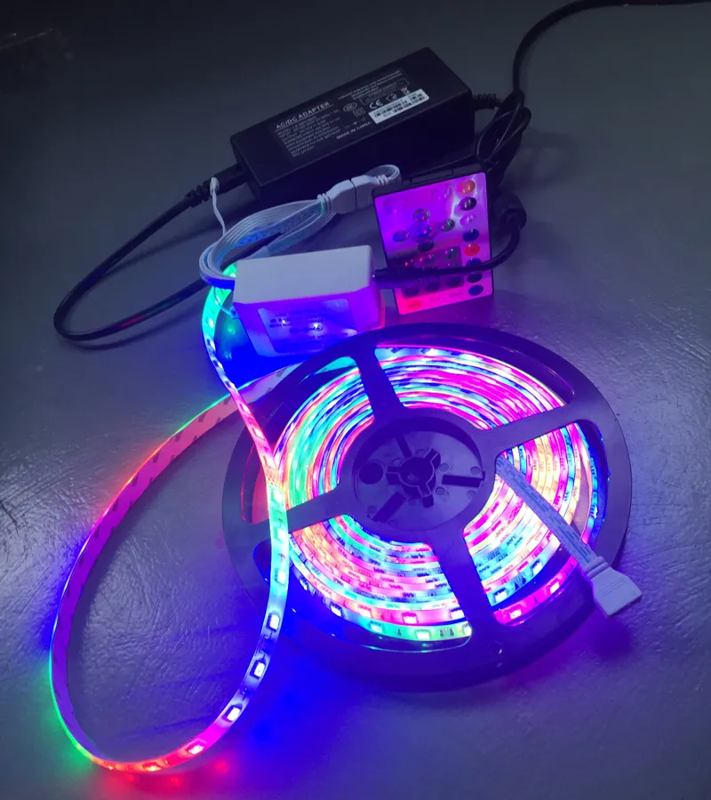 Colorful Smd 5050 Led Marquee Strips YC105 IC Control Led Tape Ribbon ...
