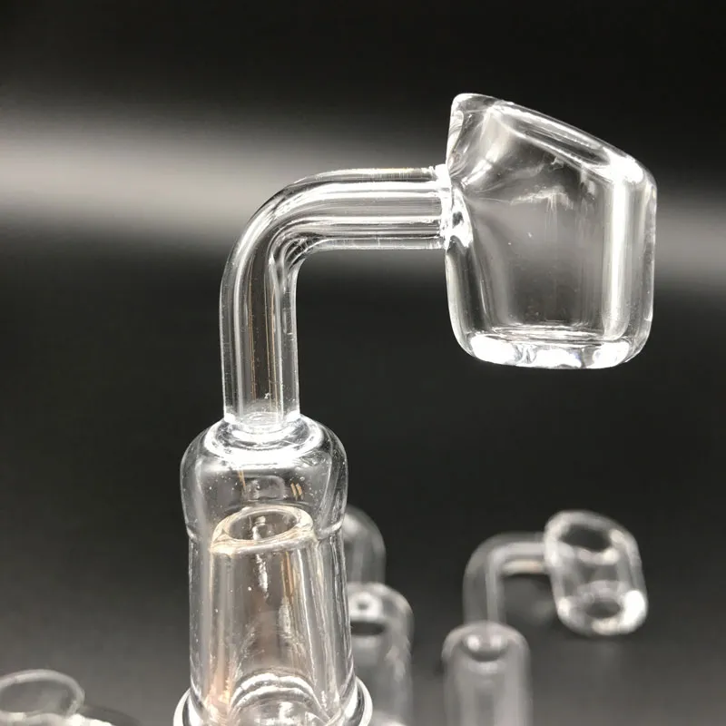 4mm Thick Quartz Banger Nail, 14mm/18mm Female/Male, 90 Degree Domeless ...