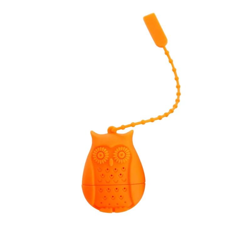 DHgate.com:Silicone Owl Tea Infuser: Reusable Strainer for Single Cup ...