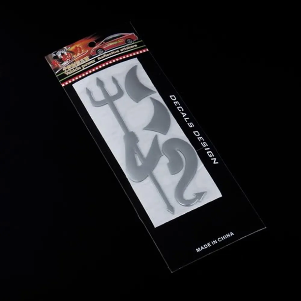 3D Devil Demon Car Sticker Auto Emblem Logo Decal, Choose Your Color ...