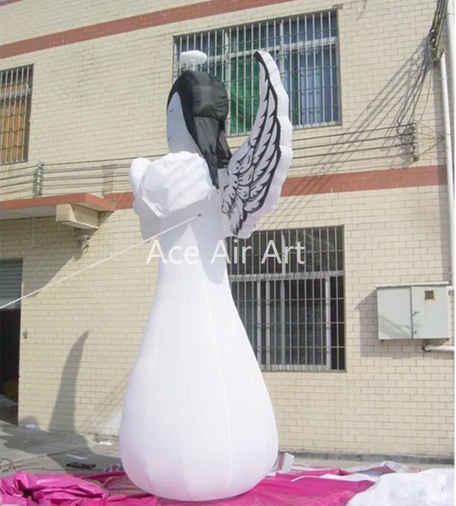 Inflatable Angel Girl W/ Wings Custom Size, Vivid Color, Durable PVC ...