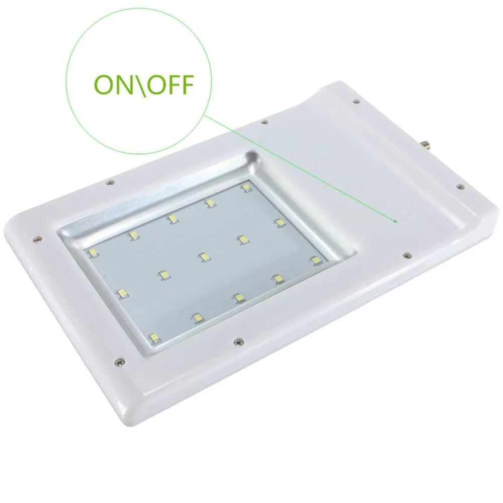 Waterproof Solar Sensor Wall Kinghe Solar Street Light With 15 LEDs For ...