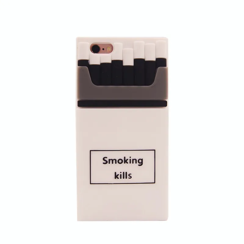 Silicone Cigarette Box Phone Case Protective Cover For IPhone 4 5 6 6s ...