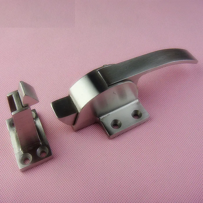 145mm Freezer Door Handle Oven Hinge Cold Storage Lock Adjusable Latch ...