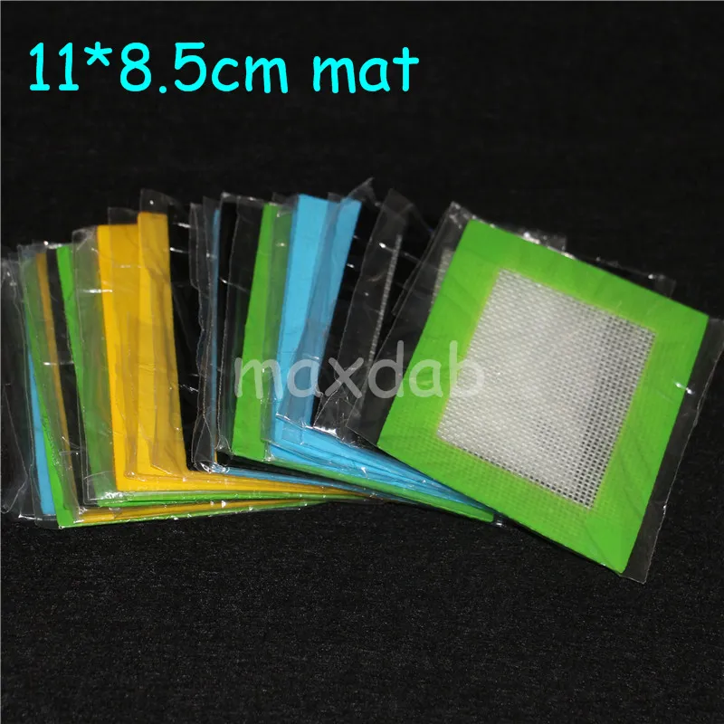 Non Stick Silicone Mats, Dabber Sheets, Jars, Dab Pad Mixed Colors Food ...