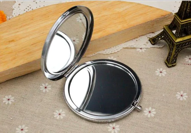 DIY Kit Blank Compact Mirror With 58mm Epoxy Stickers, Pocket Mirror ...