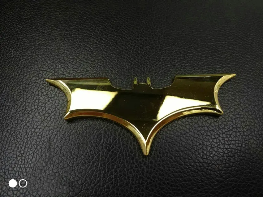 Metal Batman Logo DC Comics Licensed Heavy Duty Embossed Metal
