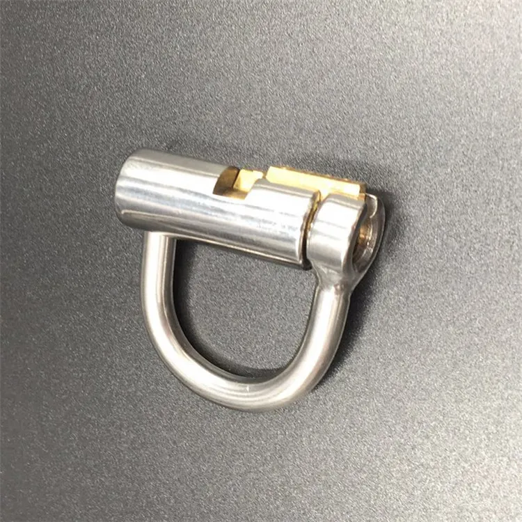 Stainless Steel PA Lock Prince Albert Piercing Male Chastity Device ...