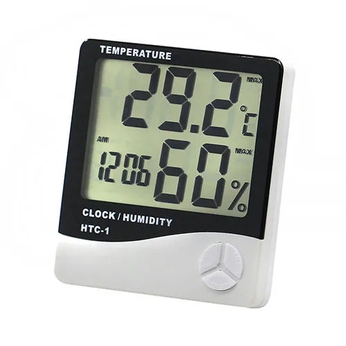 Mini Digital Hygrometer Thermometer - Indoor Temperature Humidity Meter ...