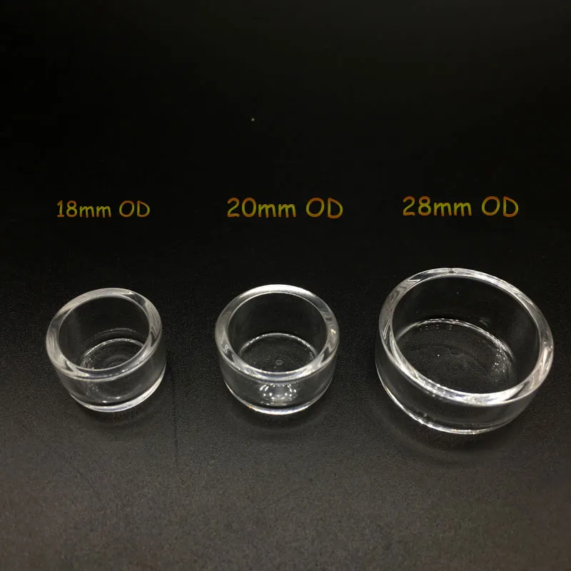 Quartz Insert Bucket For Banger Nails, 18mm/20mm/28mm OD, Flat Top ...