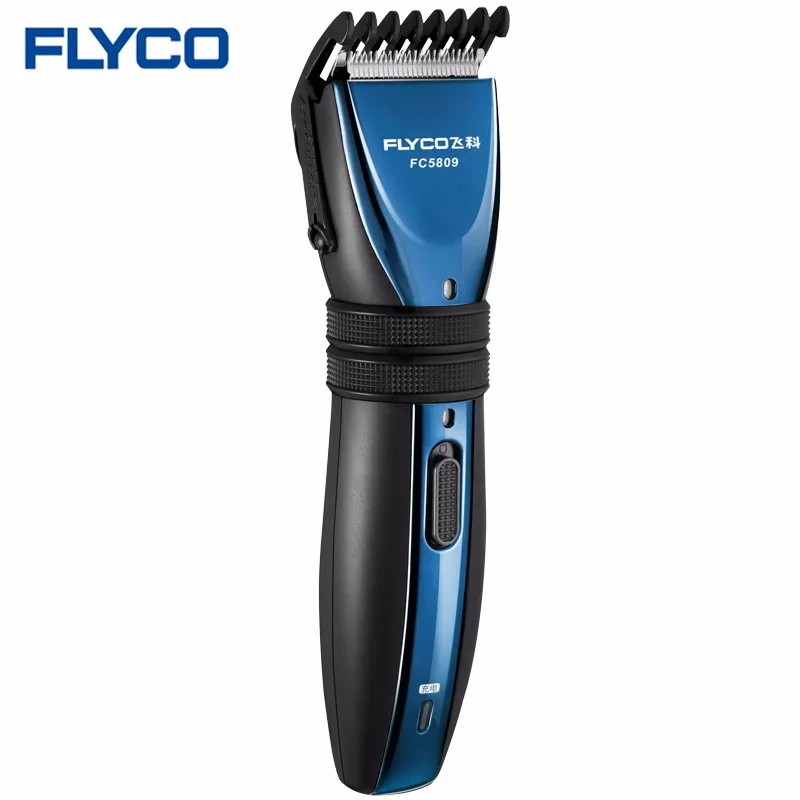 FLYCO NEW Full Body Machine Washable Electric Hair Clipper Voltage110 240V Hair Trimmers With ...