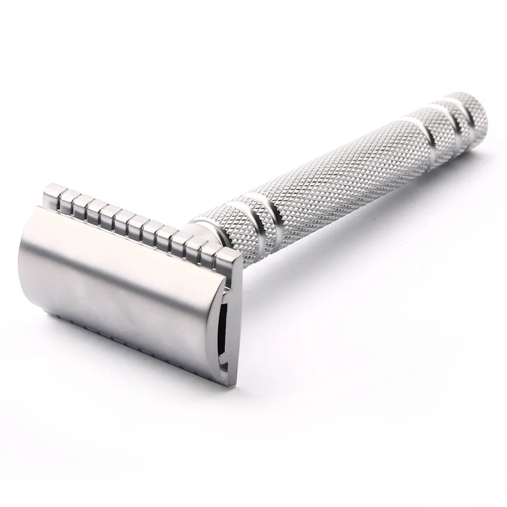 DHgate.com:10 Blades Mens Classic Safety Razor, Matte Nonslip Brass ...
