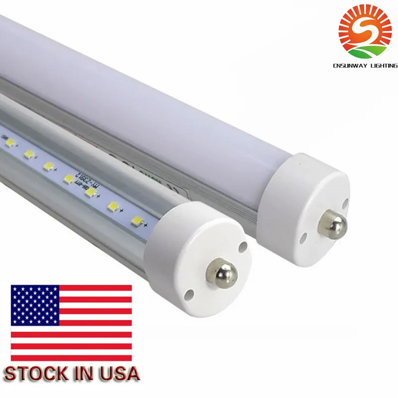 Eight Foot Fluorescent Tubes, T8 LED 8 Ft Fluorescent Tube, 45W Single ...