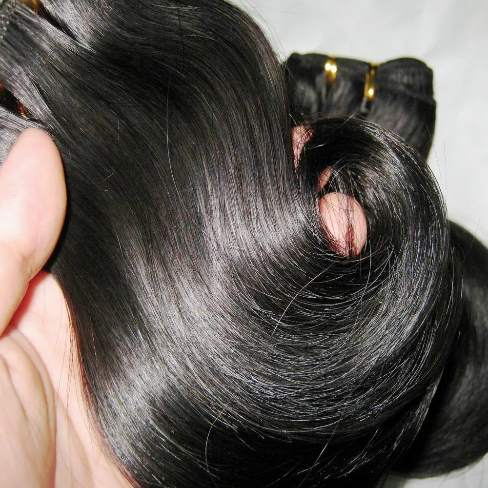 Wholesale Weaves Africa Black Skin Peruvian Full Lengths Human Hair ...