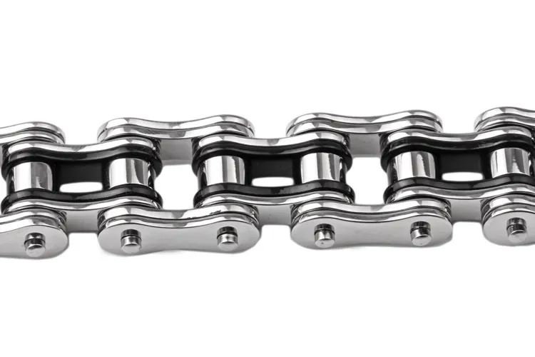 Punk Rock Jewelry Stainless Steel Bicycle Chain Bracelet Biker ...