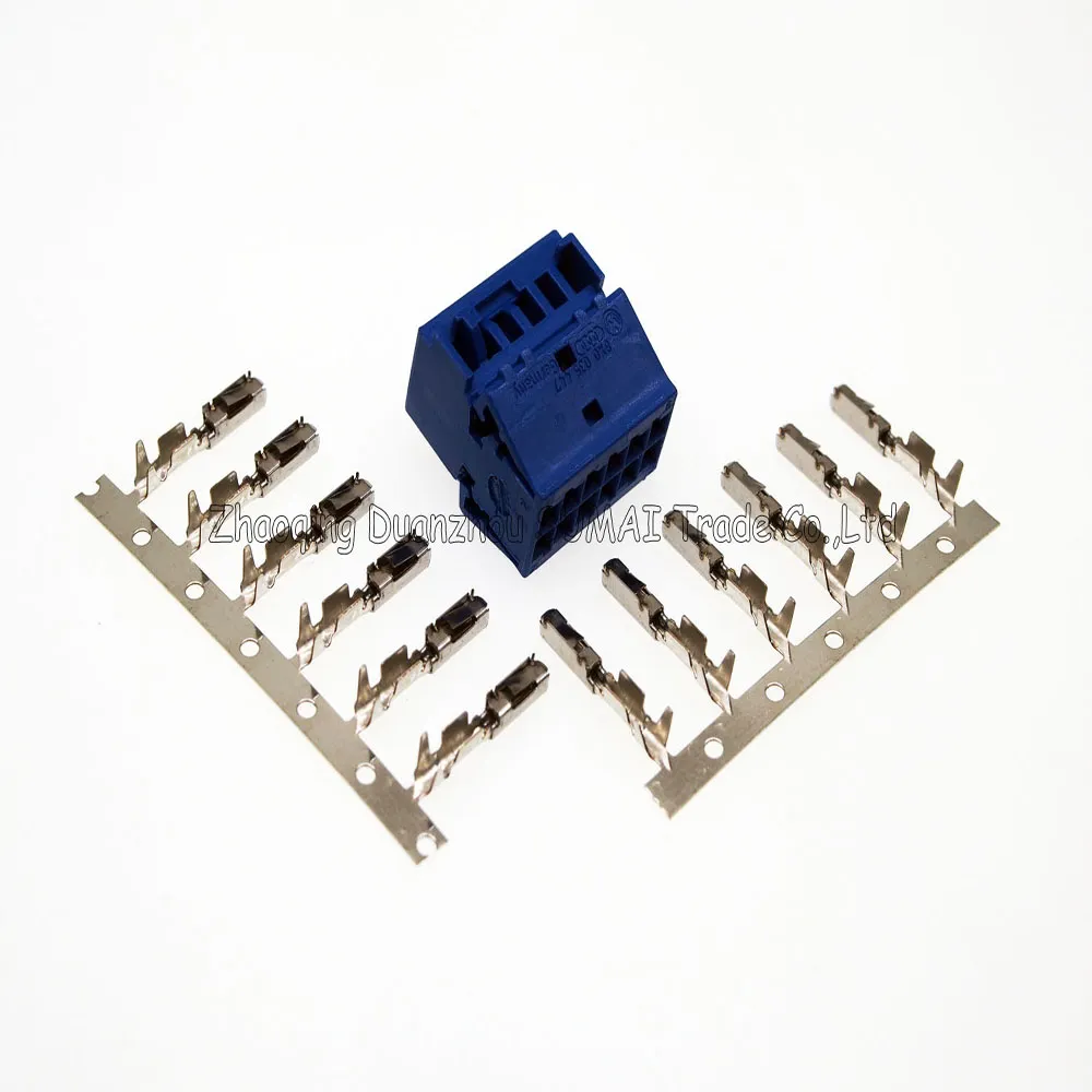 Blue 12Pin AMP/TE Bluetooth Auto Reversing Image Plug With ECU Terminal ...