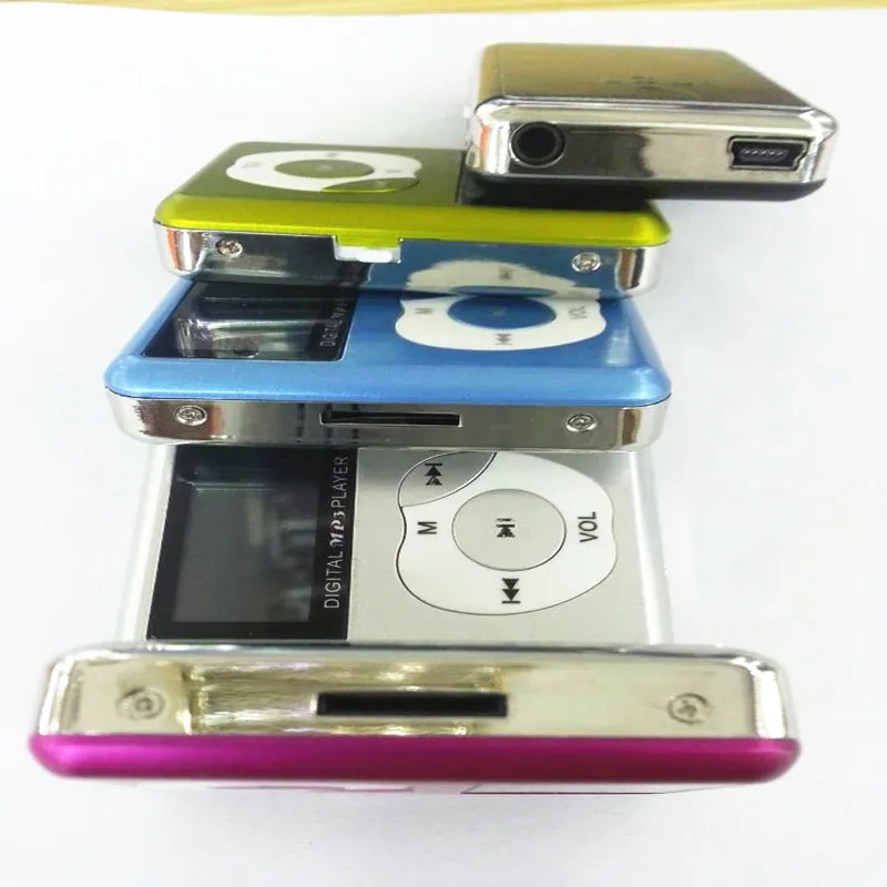 Mini Clip MP3 Player - Portable Music Player with TF Card Slot, FM ...