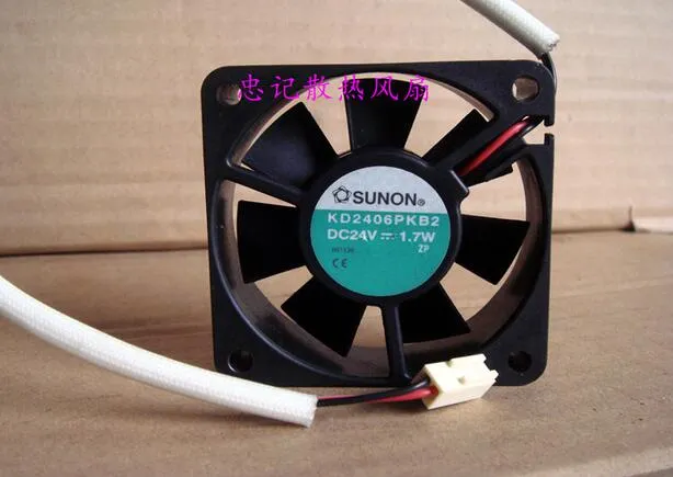 DHgate.com:Original SUNON KD2406PKB2 DC 24V 1.7W 6CM 6020 2 Wire Fan ...
