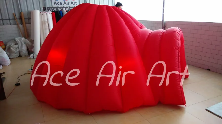 Dome Igloo Tent Custom Size Red Inflatable Portable... From ...