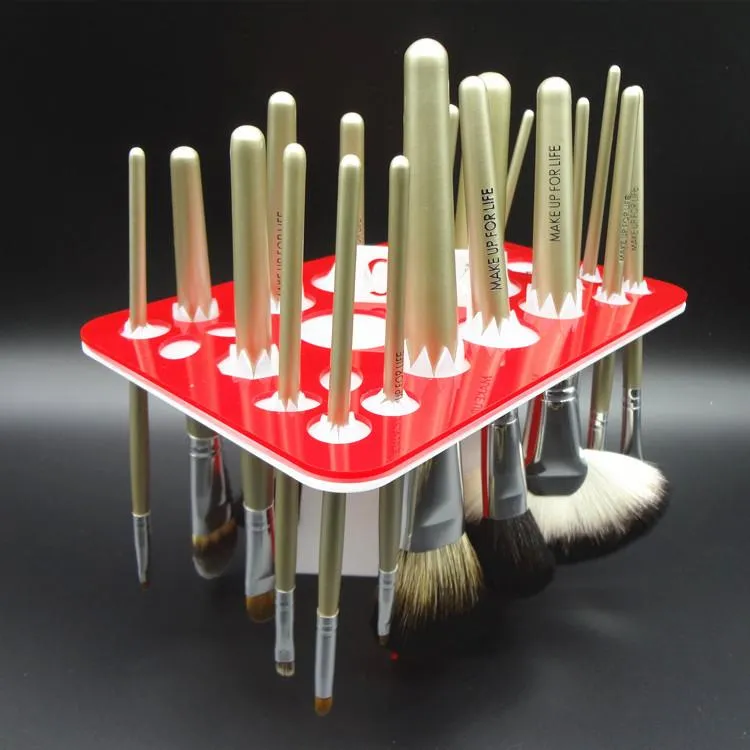 Makeup Brush Drying Rack Stand - Multifunctional Cosmetic Brush ...