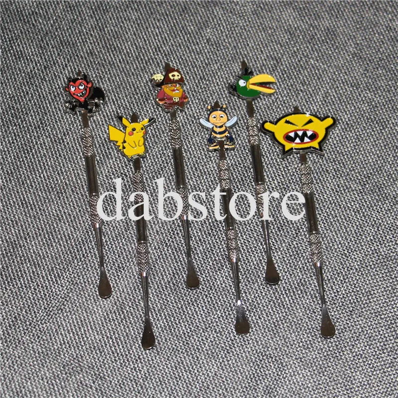 New Arrival Wax Dabber Tool With Cartoon Design Stickers Wax Jar Dab ...