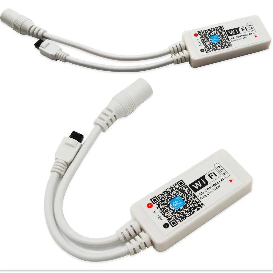 LED Mini WiFi RGBW Controller With 24 Key Remote Wireless RGB/RGBW LED ...