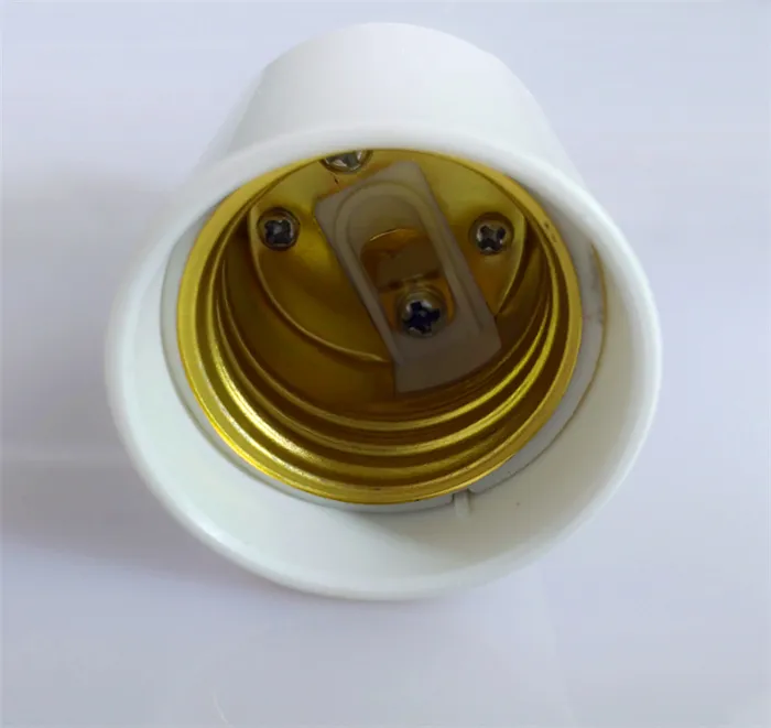 4 Pin Electrical Connector To E26 Bulb Socket Adapter: Converts 4 Pin ...