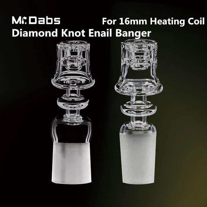 Electric Dab Nail 15.5mm Quartz Nail Double Stack Frosted Joint For ...